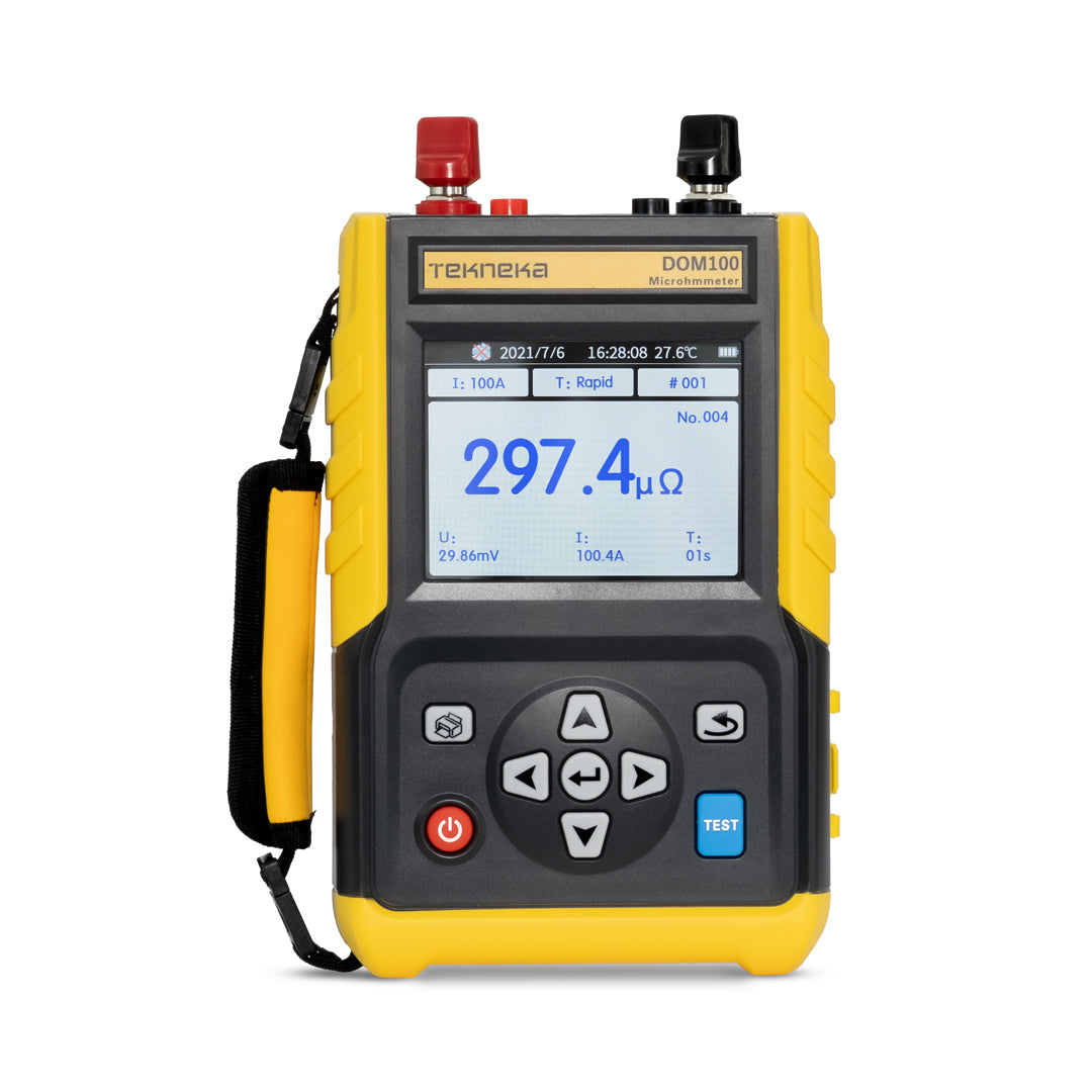 Tekneka DOM100 Micro Ohmmeter 100A | Anaum.sa.com