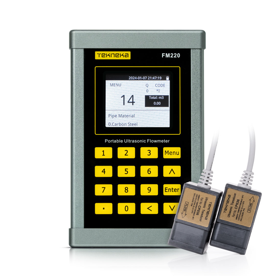 Tekneka FM220 Ultrasonic Flow Meter | Anaum.sa.com