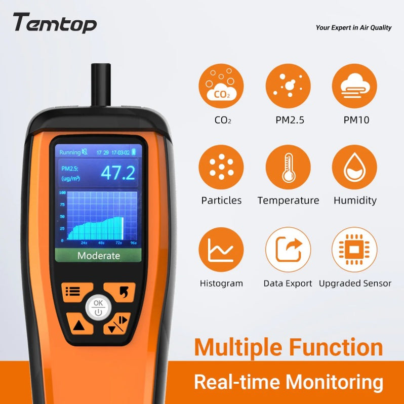 Temtop M2000 2nd Multi-Functional Air Quality Monitor | Anaum.sa.com
