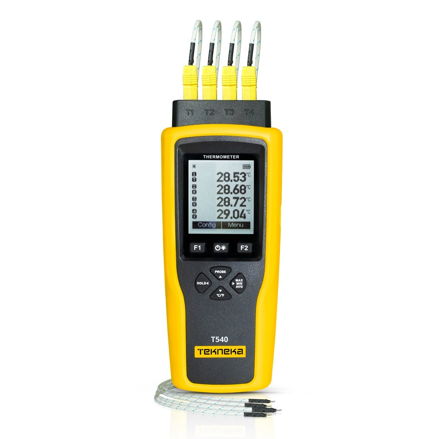 Tekneka T540 Four Channel Thermometer Data Logger | Anaum.sa.com