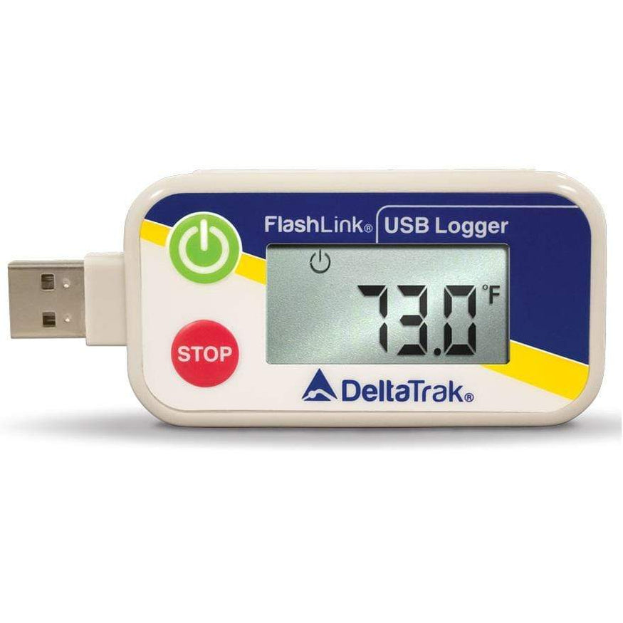 DeltaTrak 20908: FlashLink Reusable USB Data Logger