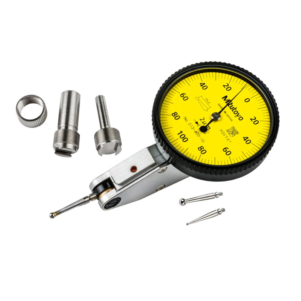 Mitutoyo 513-405-10A Dial Test Indicator, Range 0.2mm | Anaum.sa.com