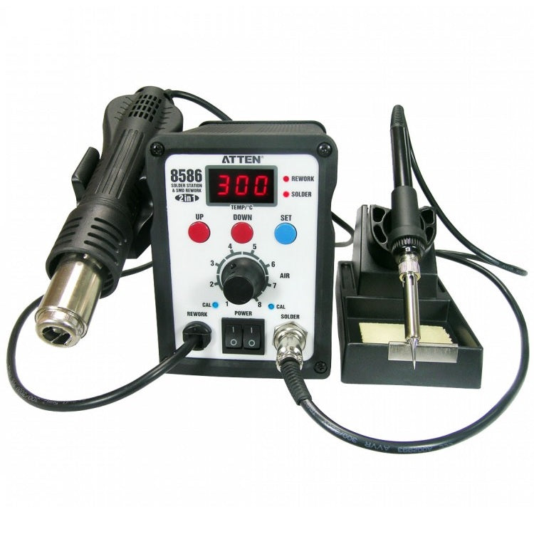 Atten AT-8586 2 in 1 Rework Station | Anaum.sa.com