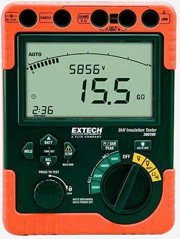 Extech 380396: High Voltage Digital Insulation Tester | Anaum.sa.com