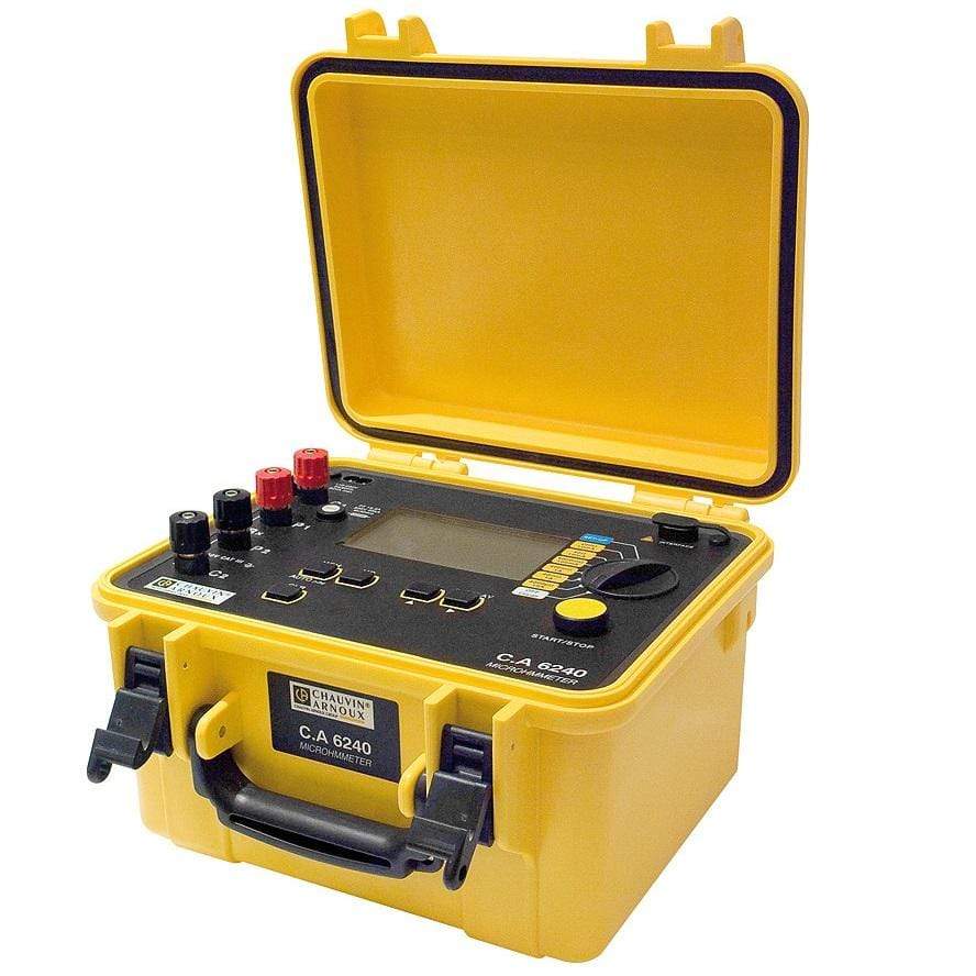 Chauvin Arnoux CA6240 Micro-Ohmmeter | Anaum.sa.com